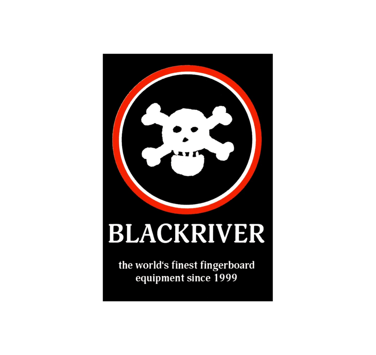 Blackriver Sticker "Blackriver Logo" - Black – WoodClub Shop